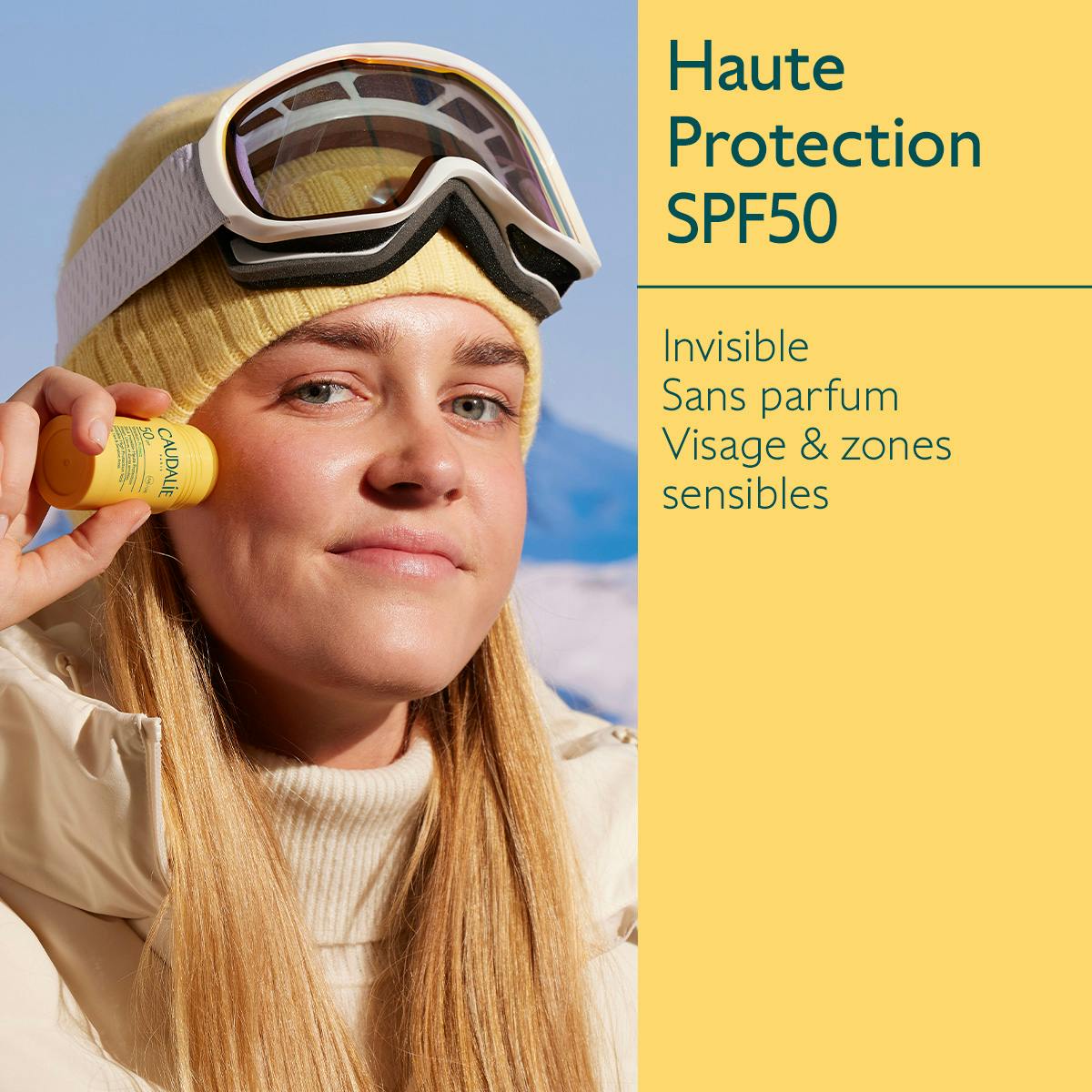 Stick Invisible Haute Protection SPF50 Vinosun Protect | CAUDALIE®