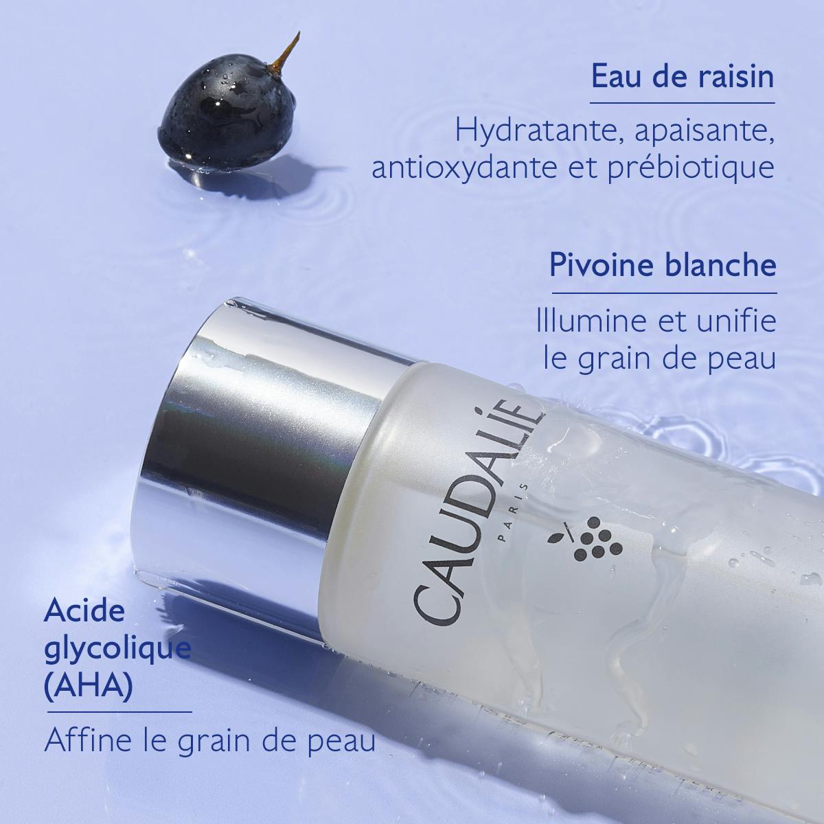 Essence Glycolique Concentrée d'Éclat Vinoperfect | CAUDALIE®